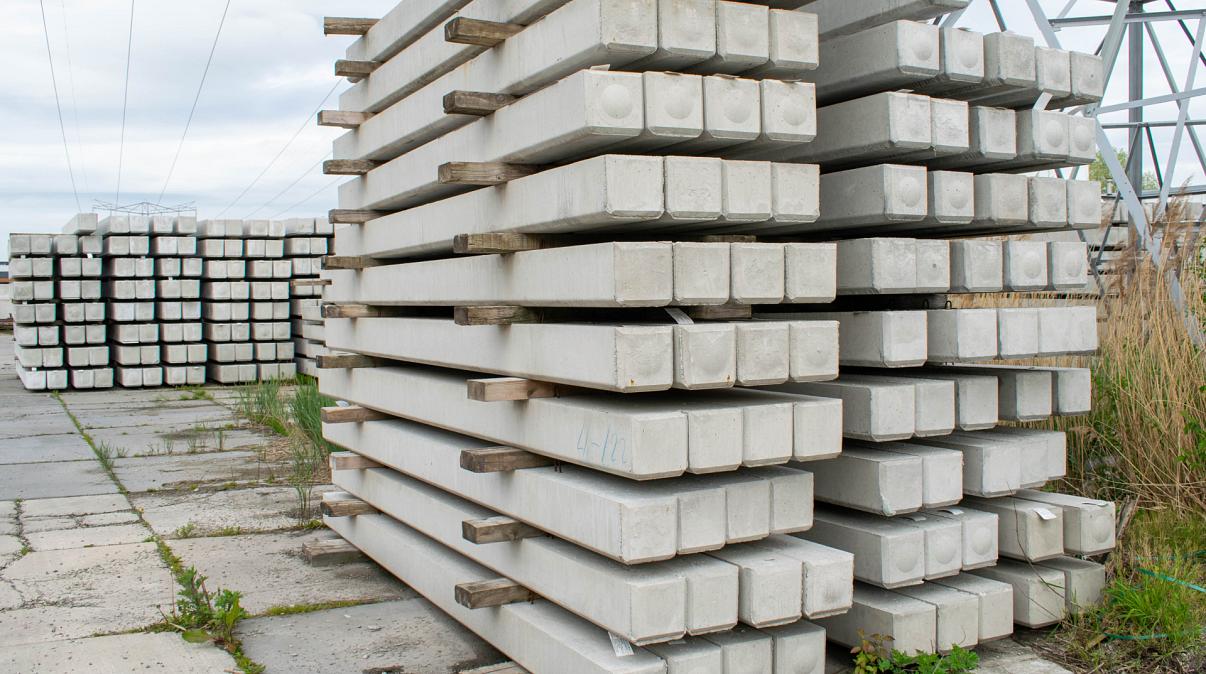 Heipaal 100 x 25 x 25cm | DCW Beton